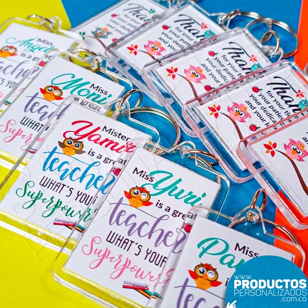 Llaveros para profesores (paquete por 15 unidades) | Productos ...